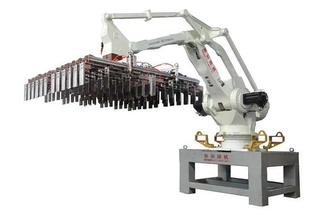 Robot Brick Grab Stacking Setting System